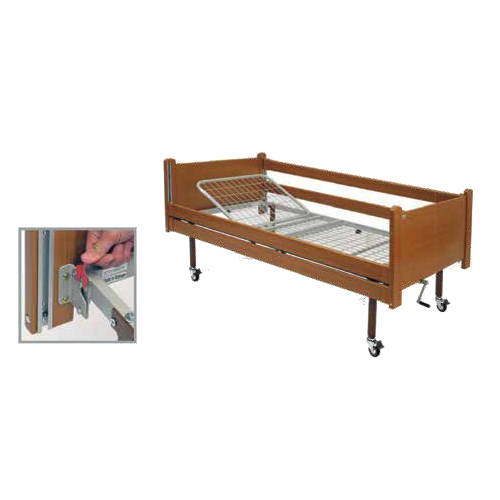 Kit in legno per letto con struttura metallica Arpa Cetra Liuto